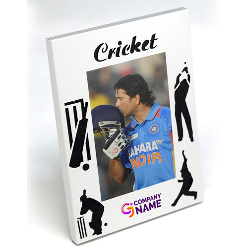 Metal Cricket Photo Frame | Cricket Photo Frame