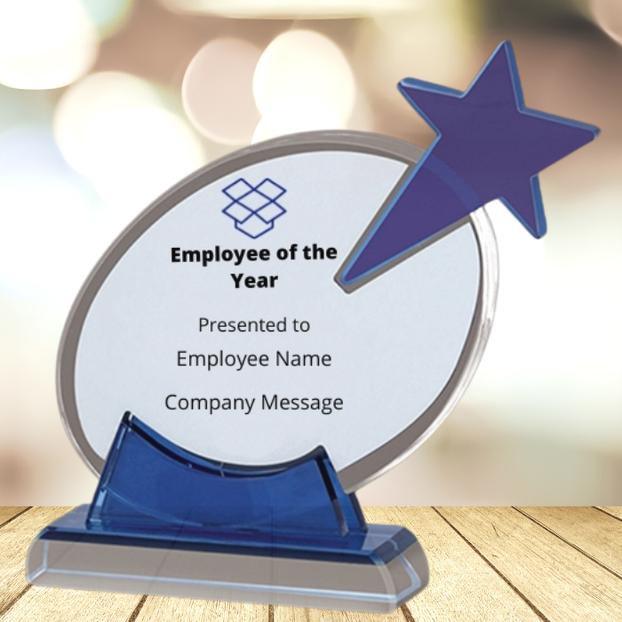 Employee Of The Year Award Trophy