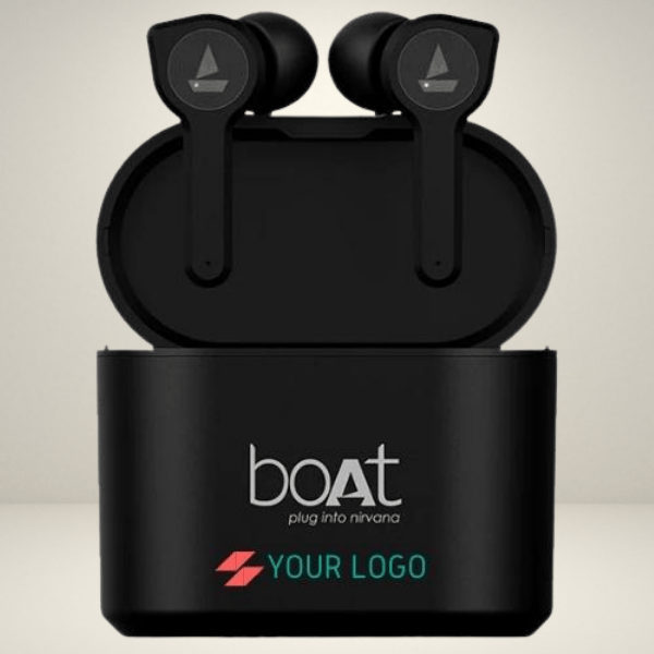 boAt Airdopes 402 Black | Personalized Wireless Earbuds