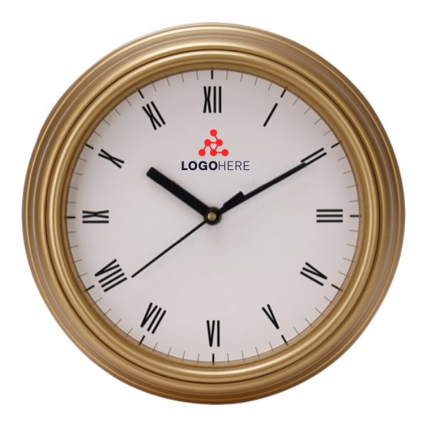 Shop Custom Classic Logo Wall Clock | Buy Promotional Clocks