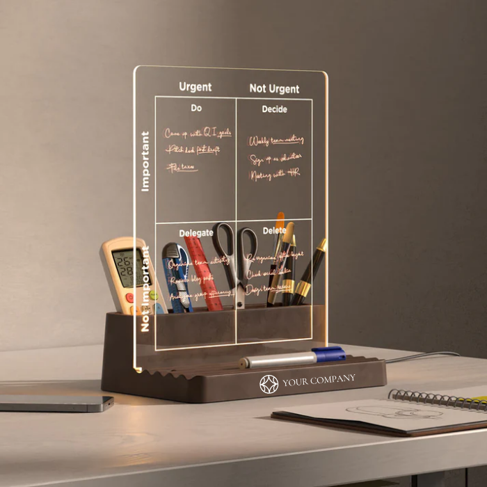 Taskmaster Neo Eisenhower Matrix Desk Organizer| Personalized desk ...